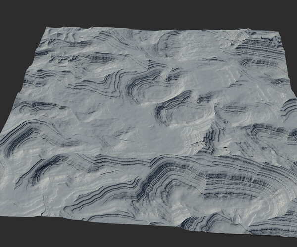 ArtStation - Desertic Valleys Collection Vol.2 | 12 Terrains at 8k ...
