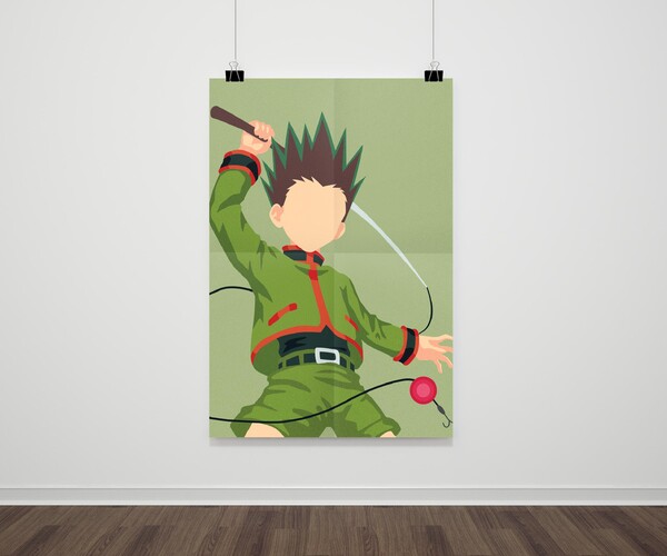 ArtStation - Hunter X Hunter Gon Freecs ,Instant Download,Minimalist ...