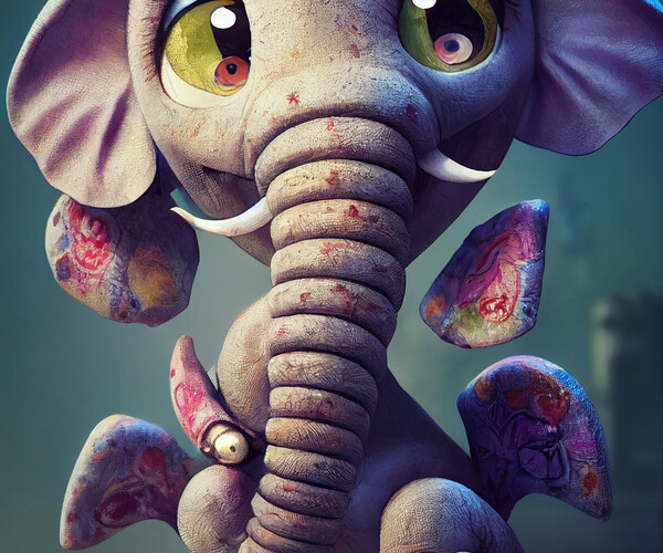 ArtStation - Culte little zombie animals | Artworks