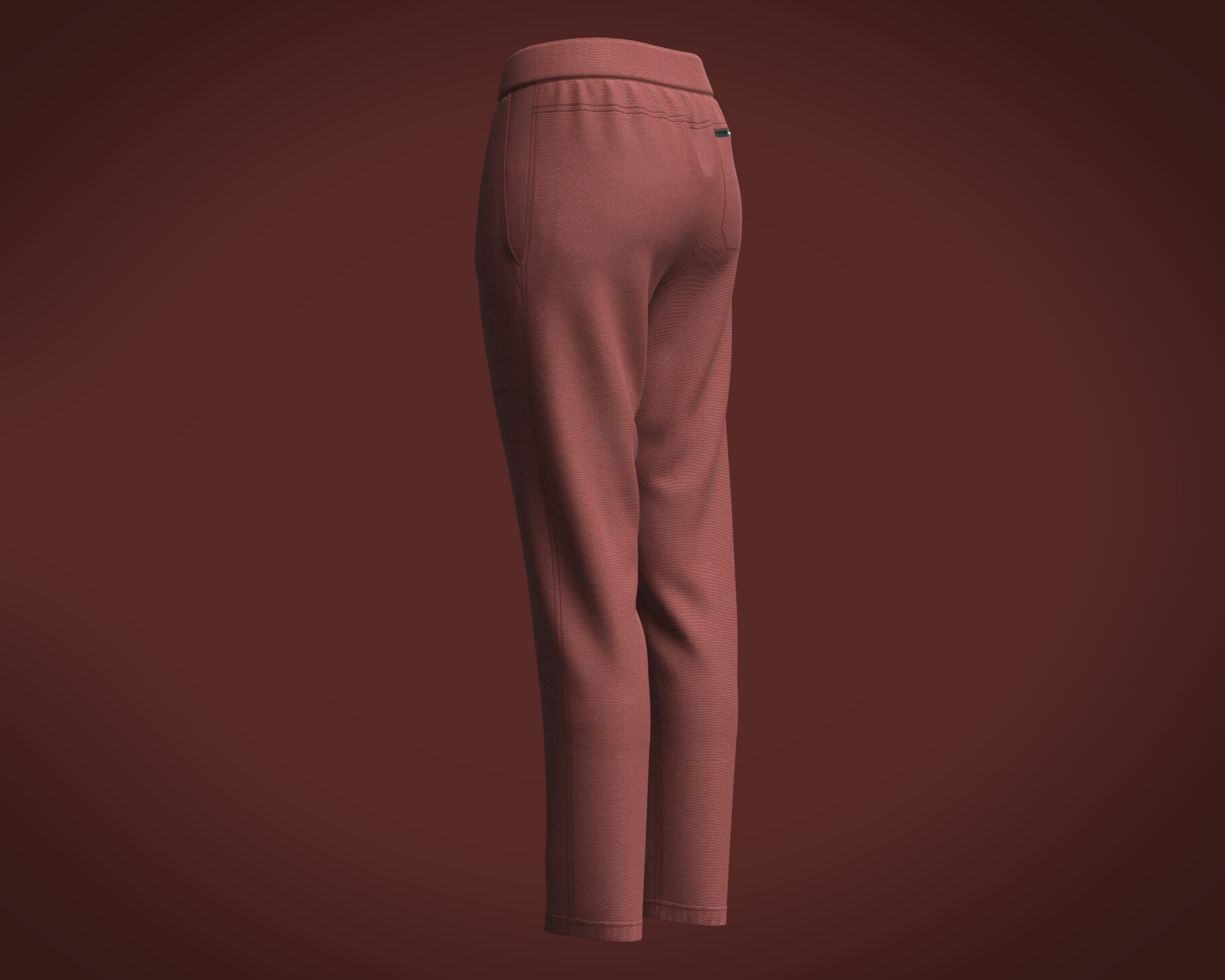 ArtStation - Ladies Red Woven Pant | Resources