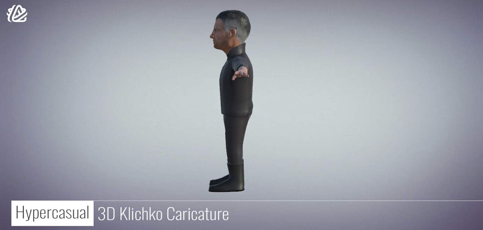 ArtStation - Vitaliy Klychko - 3D Caricature (political) | Game Assets