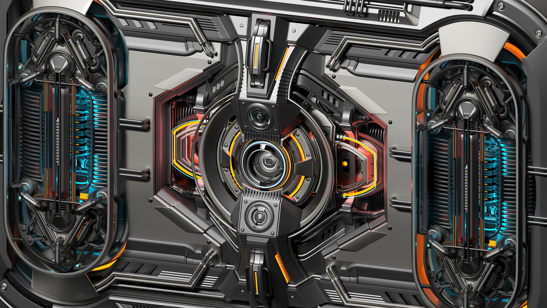 ArtStation - Sci-Fi Kitbash Hard Surface Mega pack 4 (Max,FBX,OBJ ...