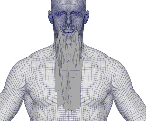 ArtStation - 10 sexy Real Time Hair Card Beard and Mustache pack beard ...