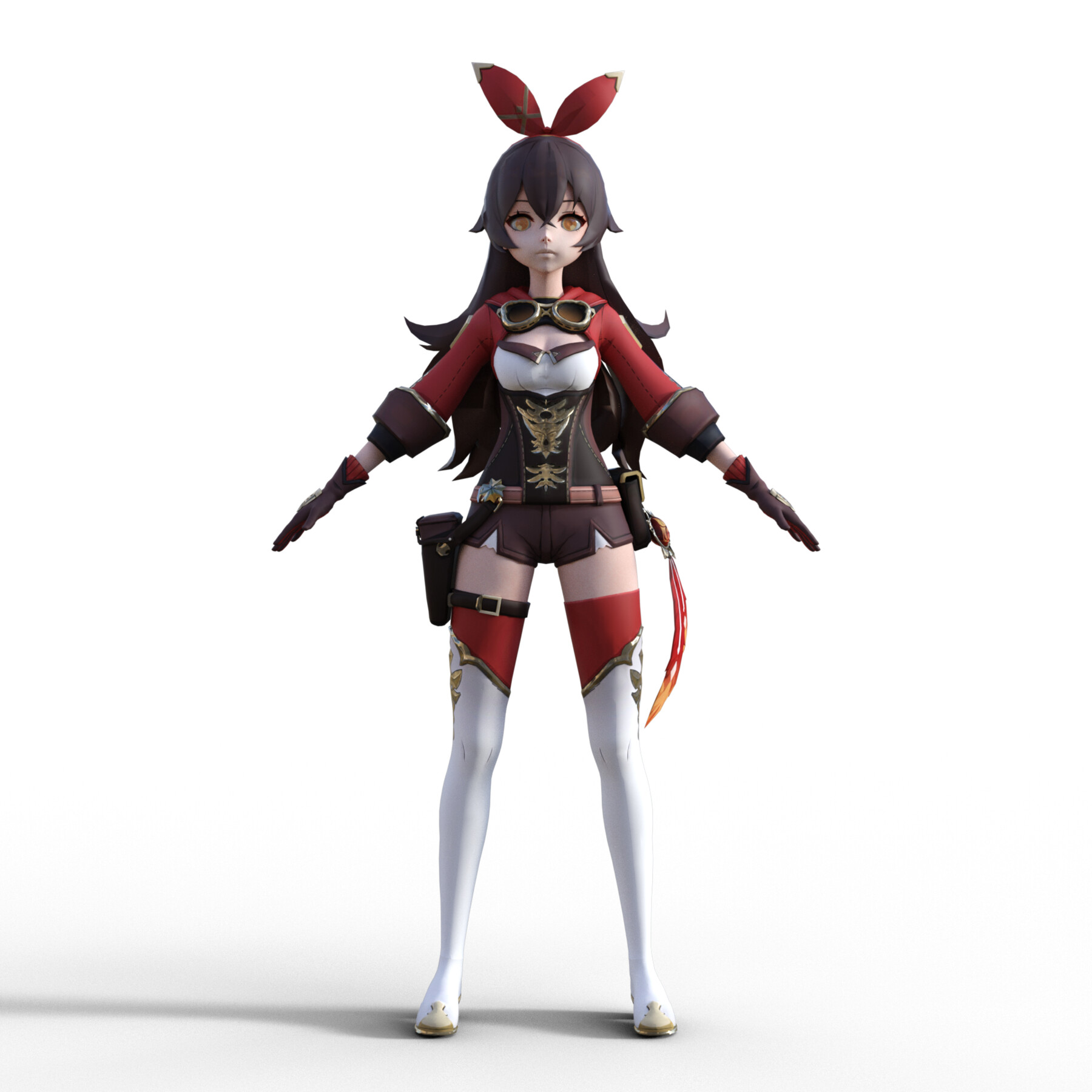 Kleii Genshin Impact Amber Rigged