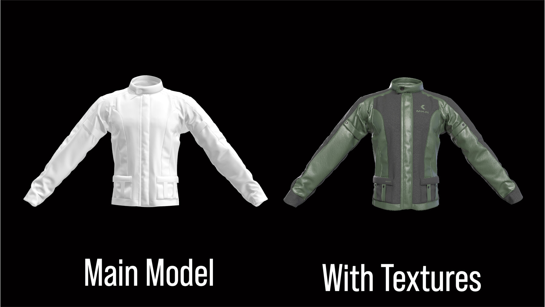 ArtStation - 3 Jackets male outfit | Game Assets