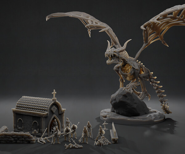 ArtStation - Skeleton warriors | Resources