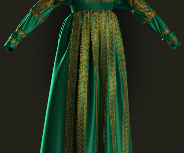 ArtStation - Ball dress | Game Assets