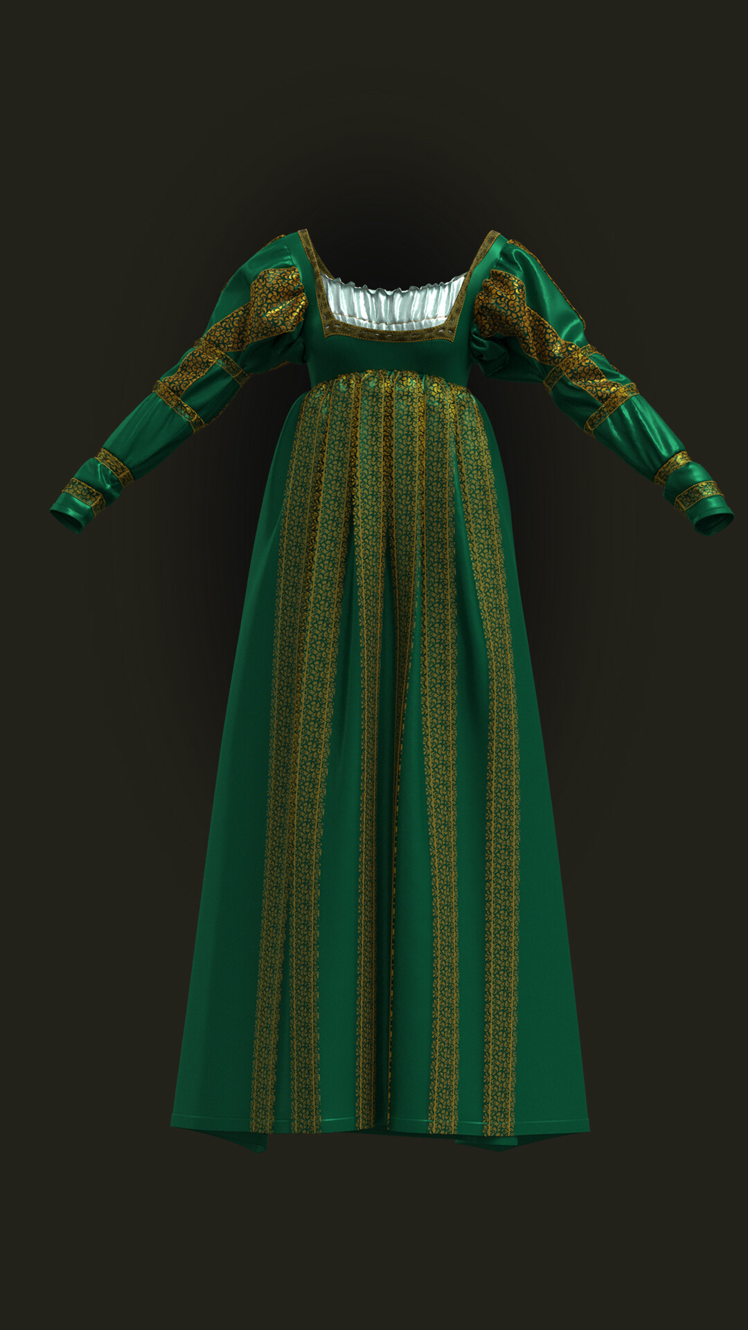 ArtStation - Ball dress | Game Assets