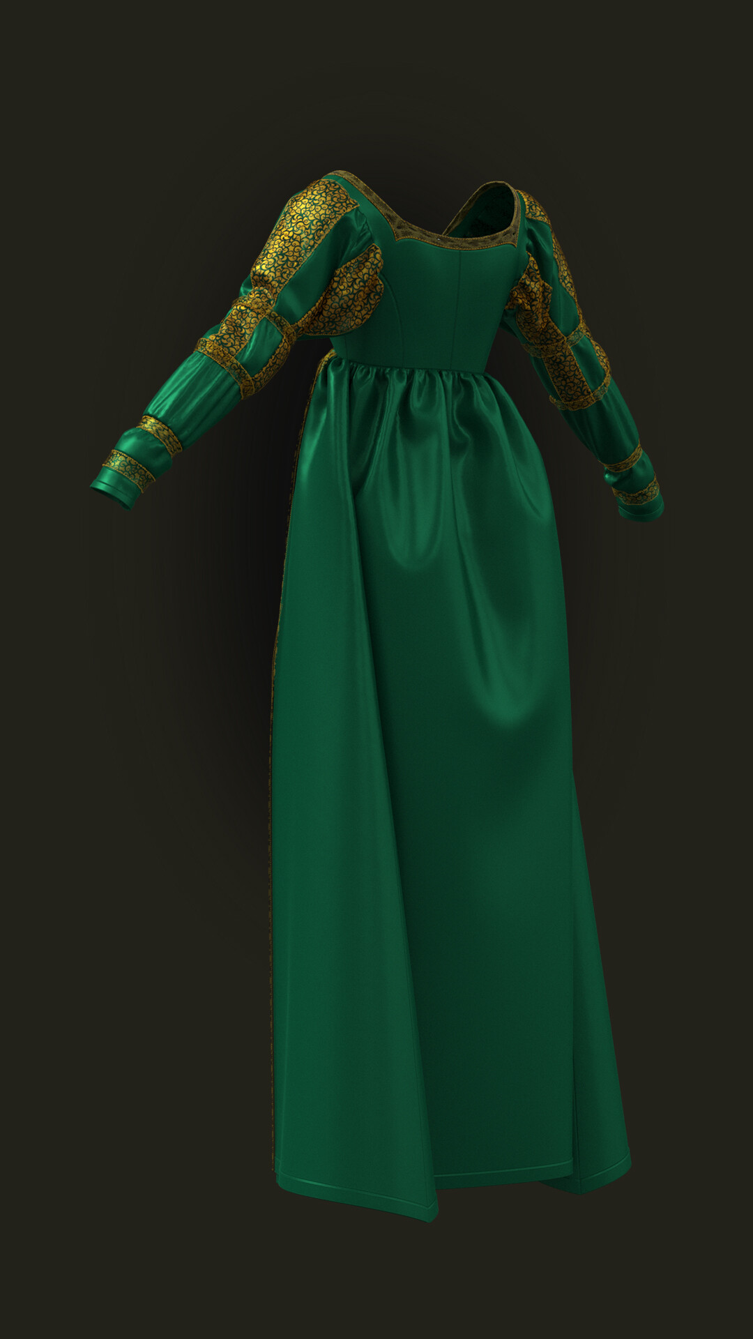 ArtStation - Ball dress | Game Assets