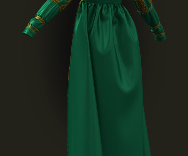 ArtStation - Ball dress | Game Assets