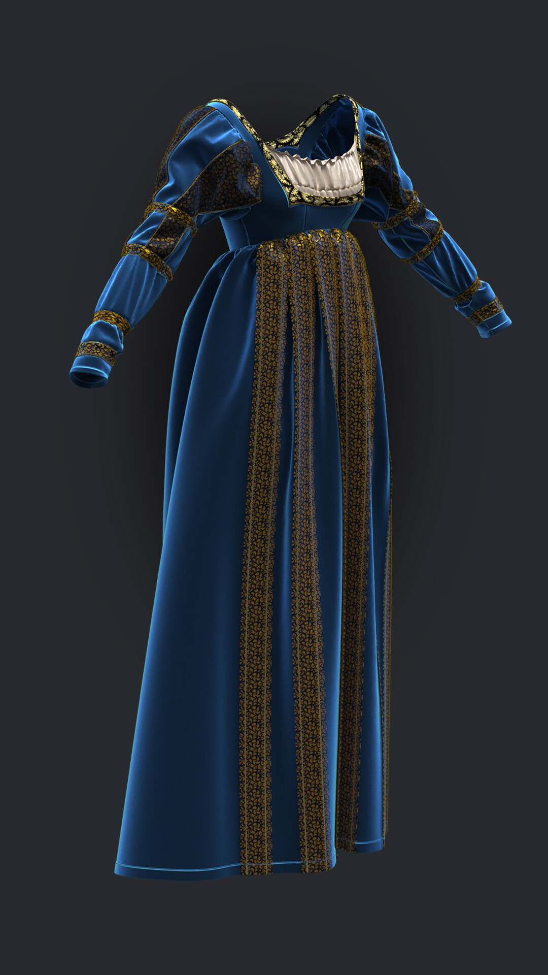 ArtStation - Ball dress | Game Assets