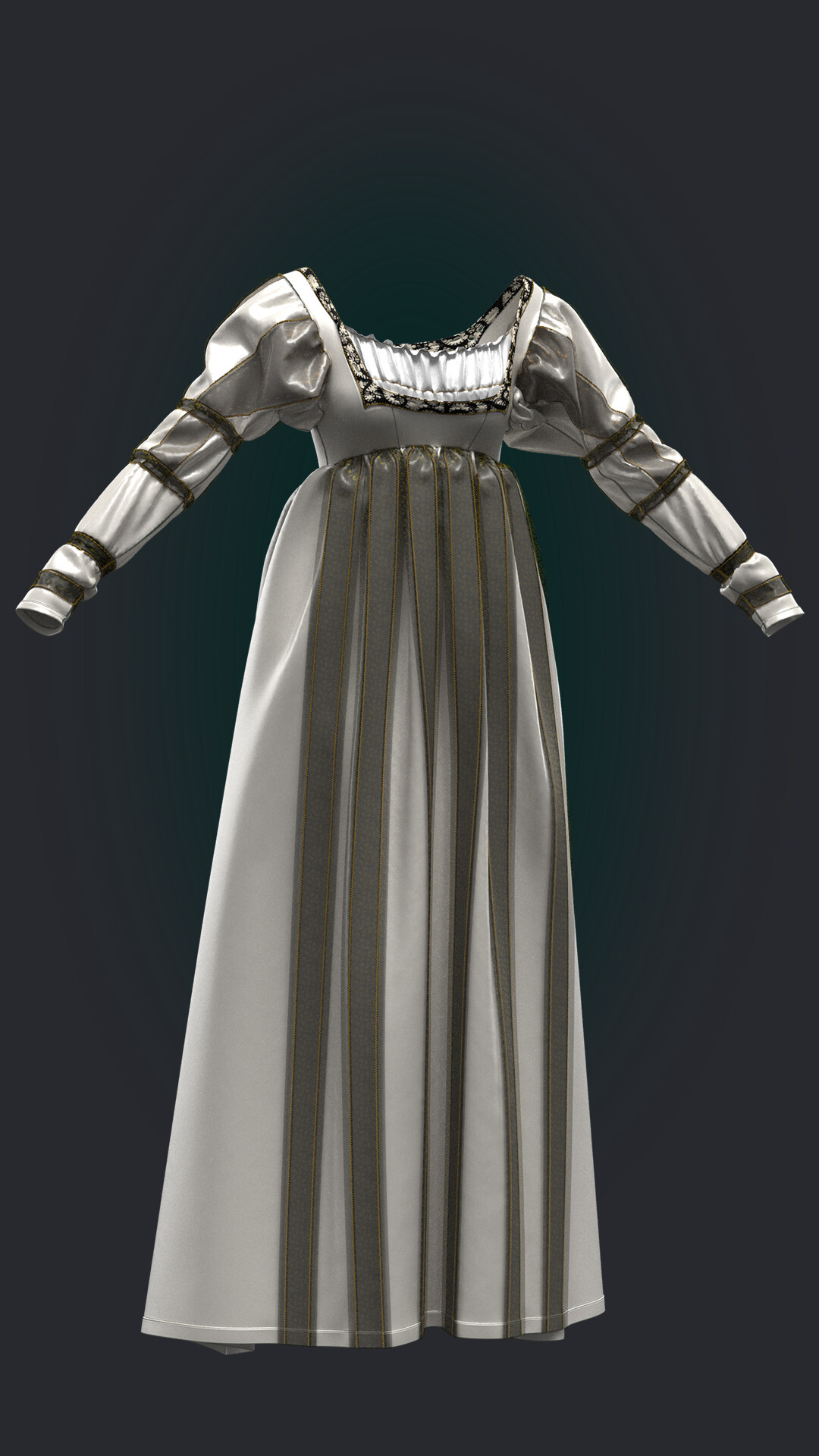 ArtStation - Ball dress | Game Assets