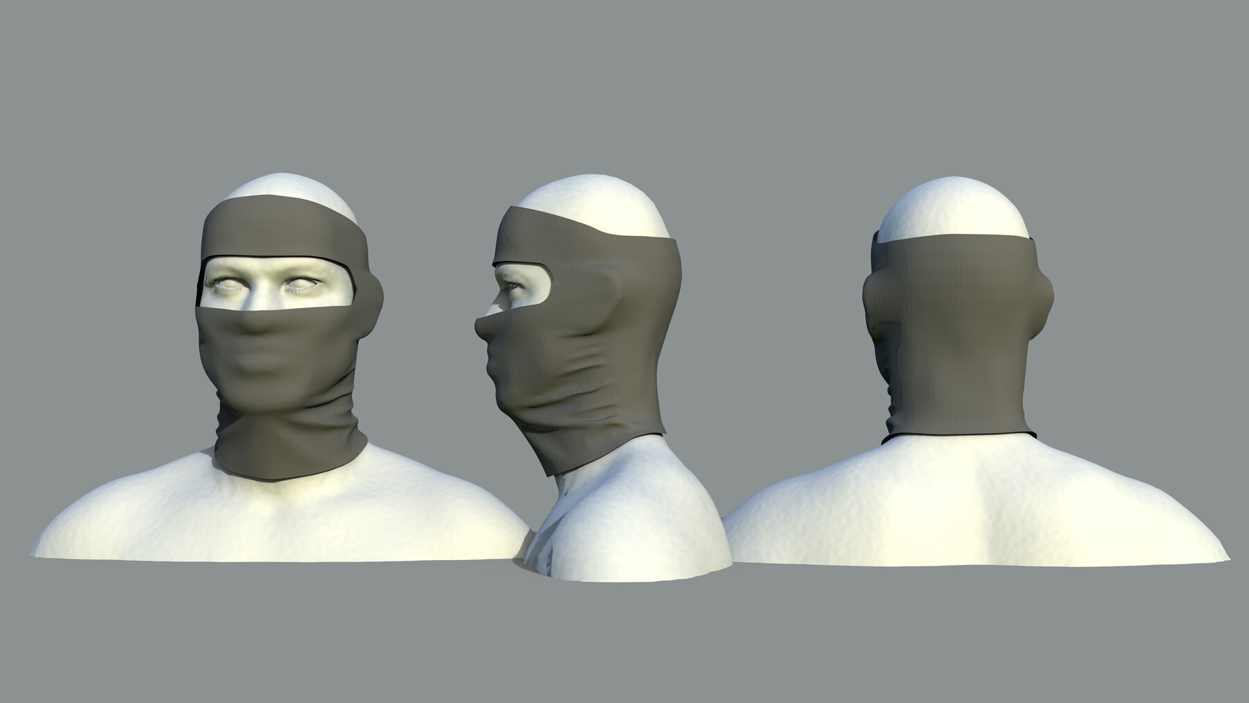 ArtStation - 15 Face Mask Low Poly Pack With UV | Game Assets