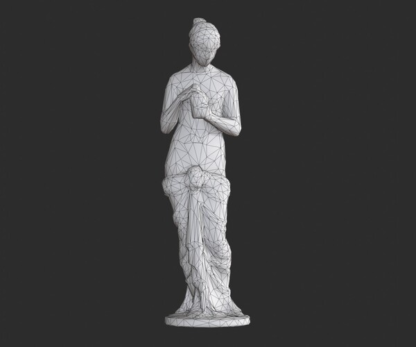 ArtStation - Psyche Statue - Granite | Game Assets