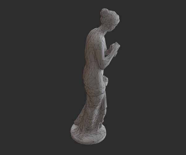 ArtStation - Psyche Statue - Granite | Game Assets