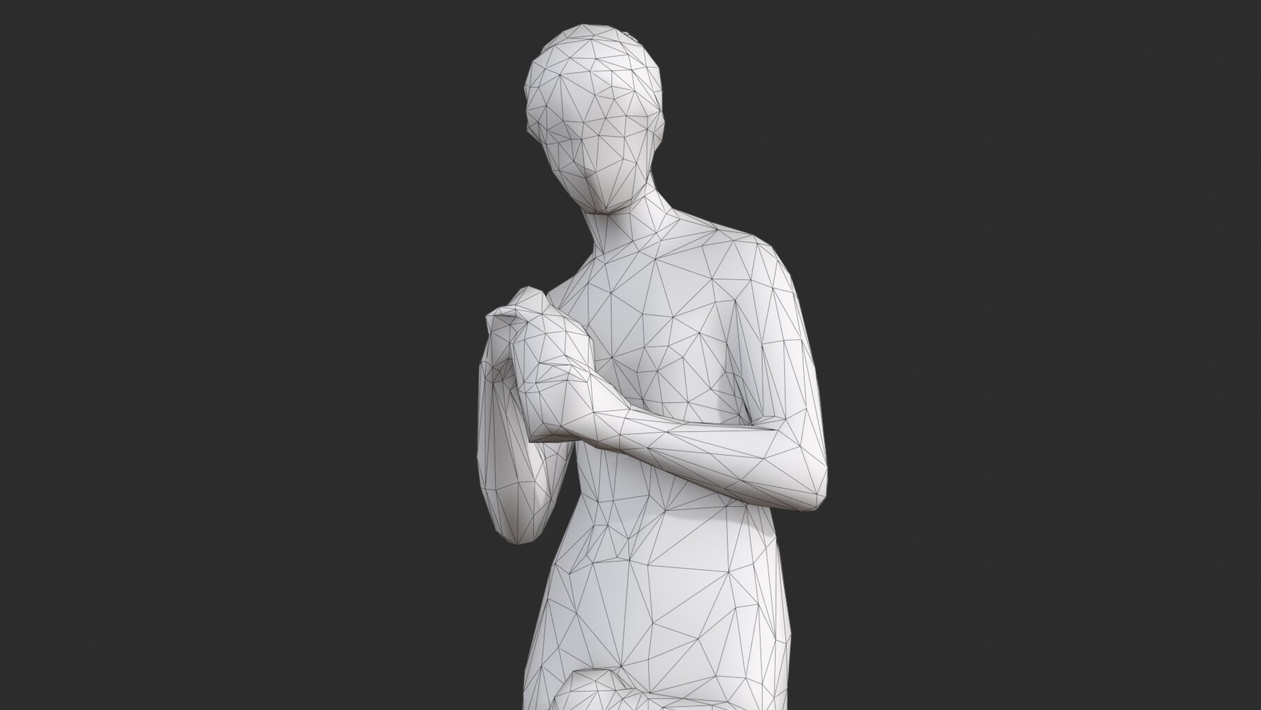 ArtStation - Psyche Statue - Granite | Game Assets