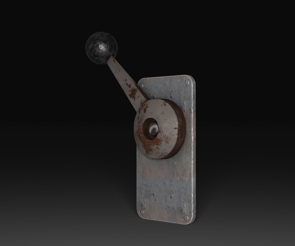 ArtStation - Alarm Lever | Game Assets