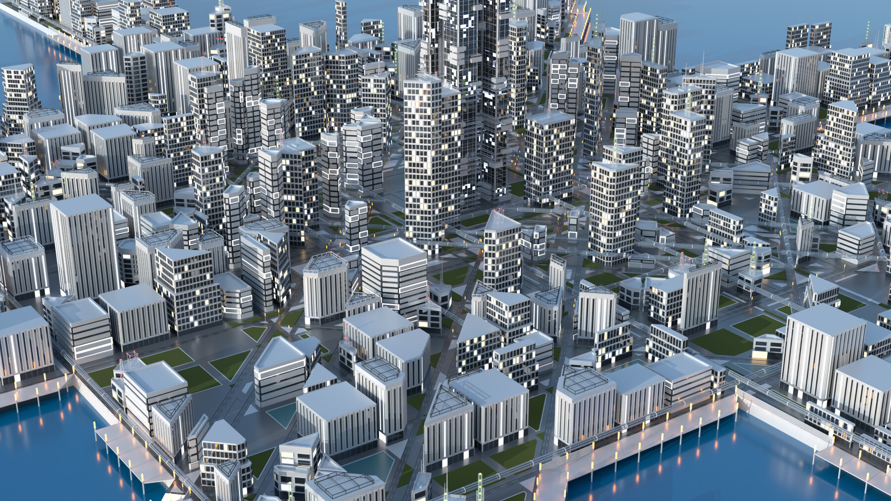 ArtStation - Cityscape 3001 | Resources