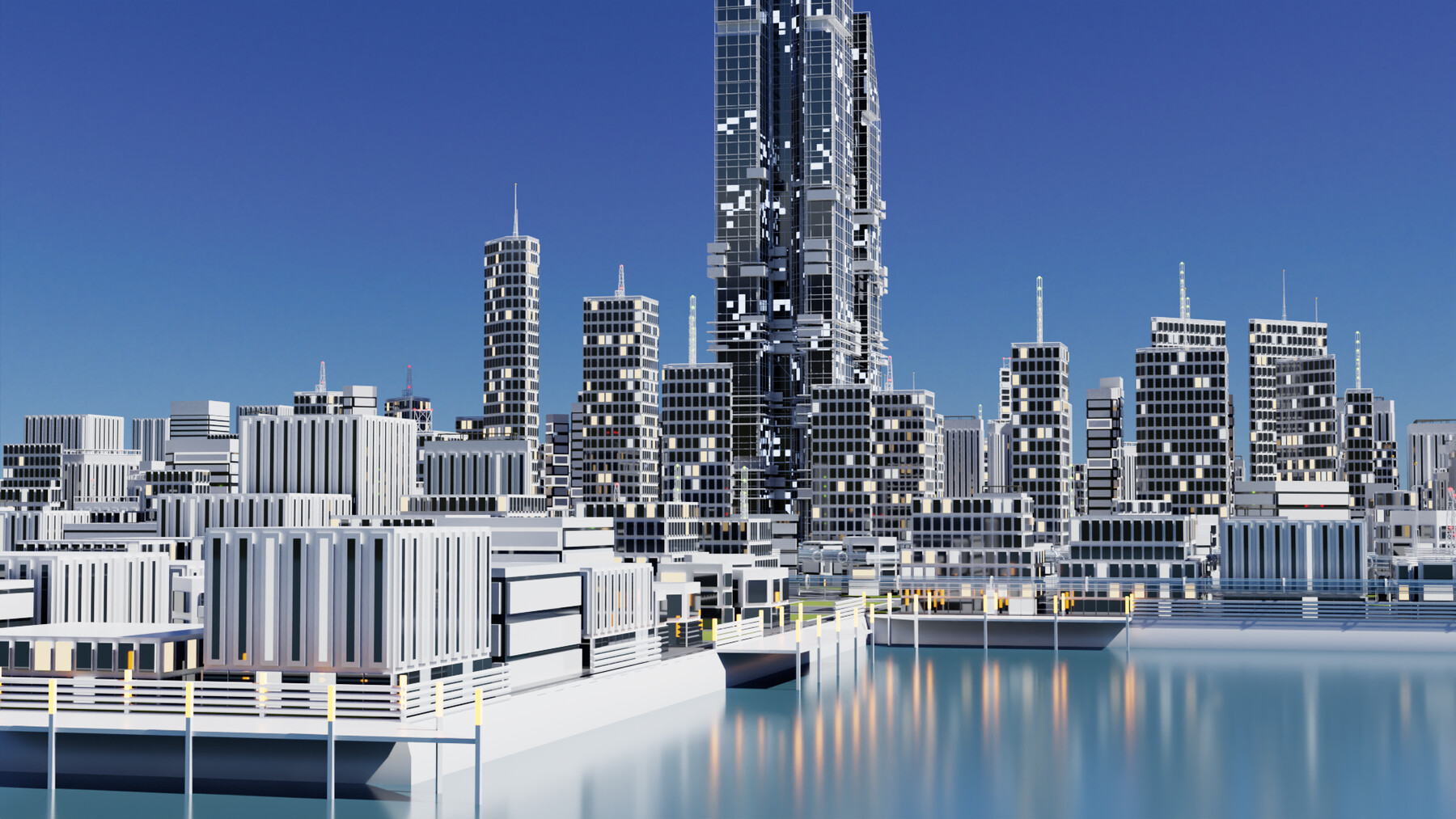 ArtStation - Cityscape 3001 | Resources