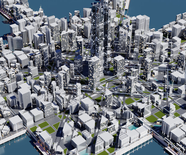 ArtStation - Cityscape 3001 | Resources