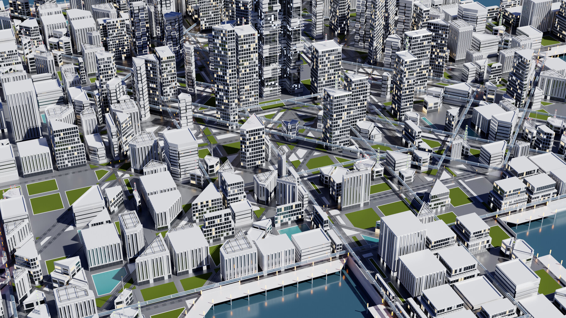 ArtStation - Cityscape 3001 | Resources