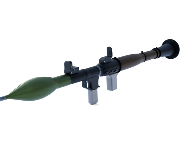 ArtStation - RPG 7 Rocket Grenade Launcher | Game Assets