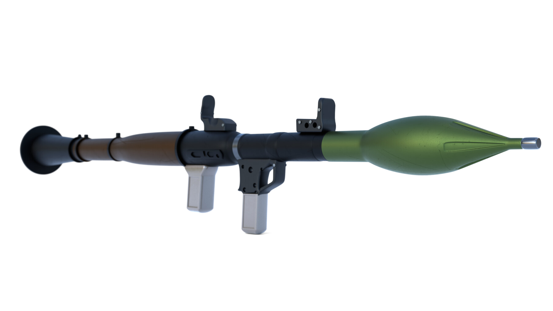 ArtStation - RPG 7 Rocket Grenade Launcher | Game Assets