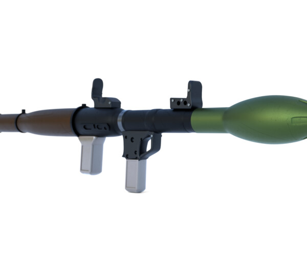 ArtStation - RPG 7 Rocket Grenade Launcher | Game Assets