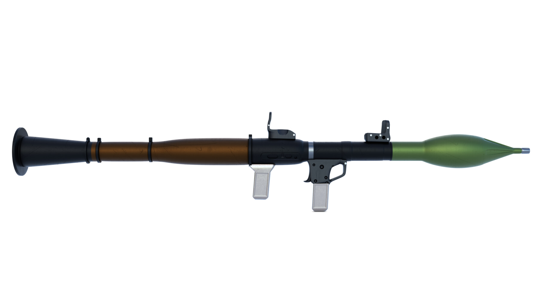 ArtStation - RPG 7 Rocket Grenade Launcher | Game Assets