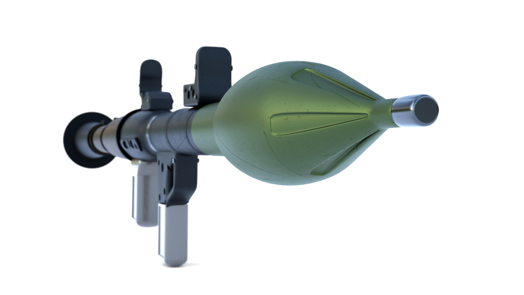 ArtStation - RPG 7 Rocket Grenade Launcher | Game Assets