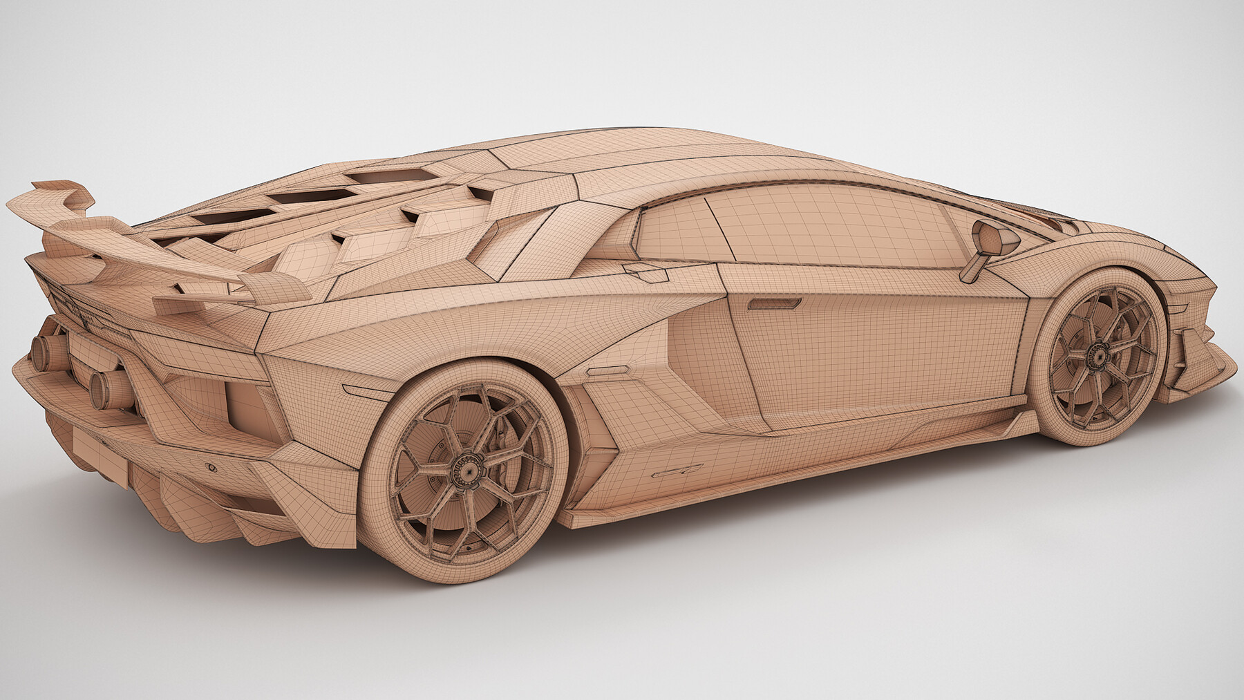 ArtStation - Lamborghini Aventador SVJ | Resources