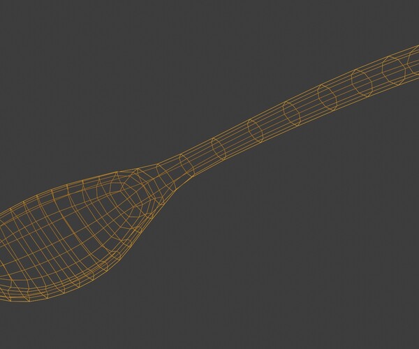 ArtStation - Wooden Spoon 3D Model | Game Assets