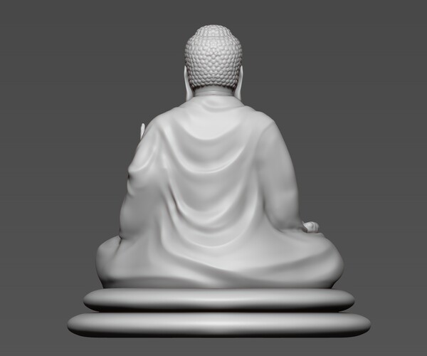 ArtStation - Buddha Sitting 3D print model | Resources