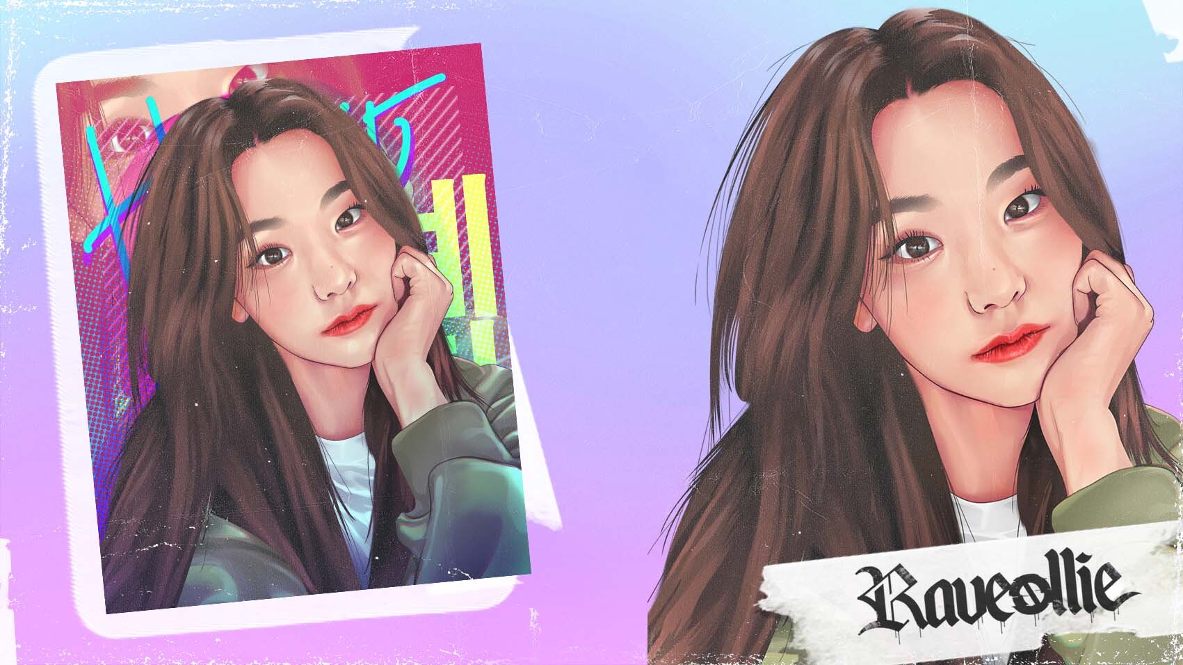 ArtStation - ITZY Yeji Poster Art (PNG Clipart Included) | Artworks