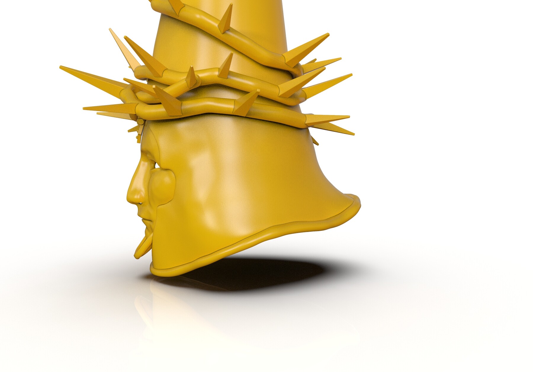 ArtStation - The Penitent One Helmet Blasphemous Close Mouth | Resources