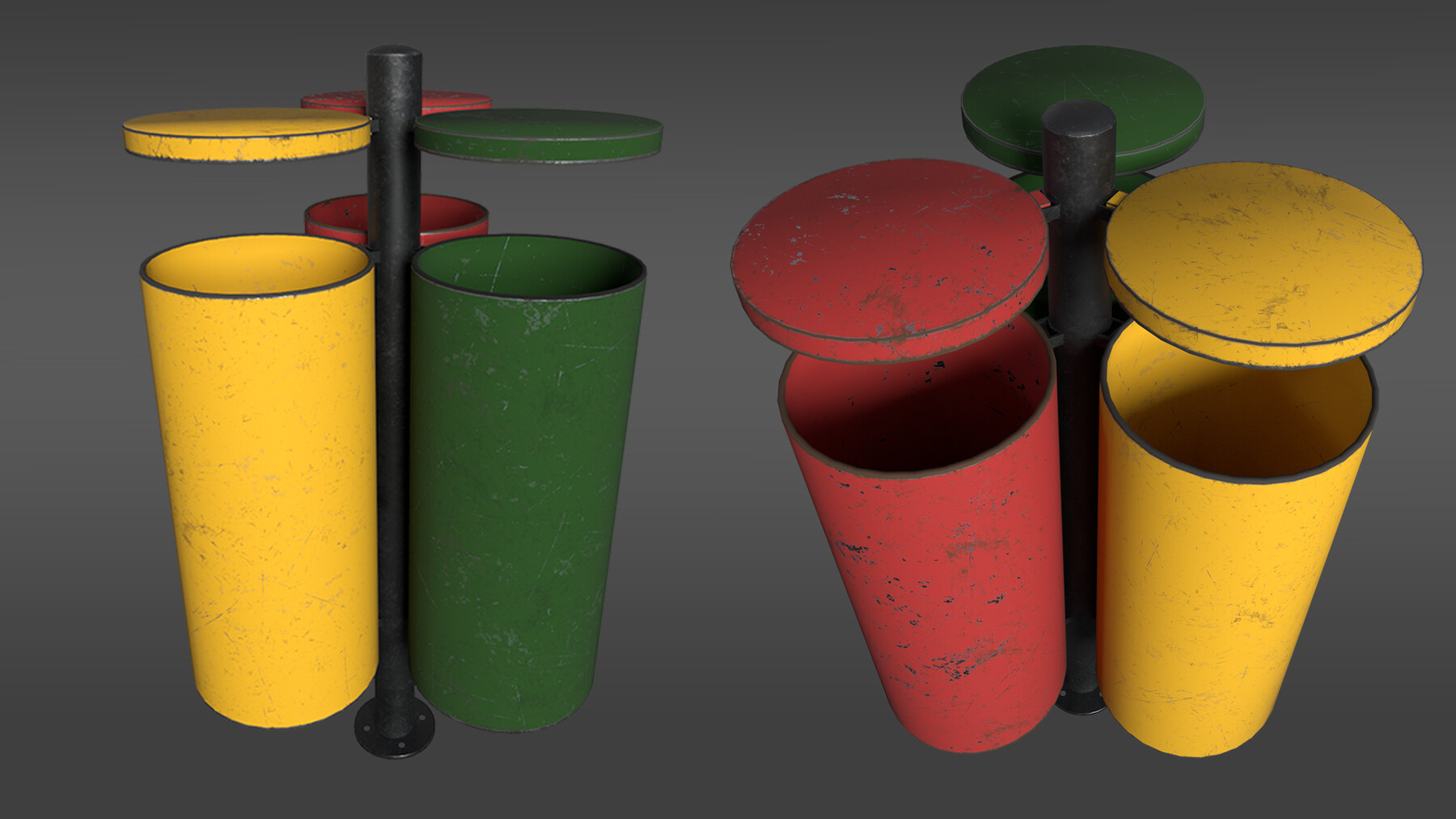 ArtStation - Basurero Ecologico Bristol | Game Assets