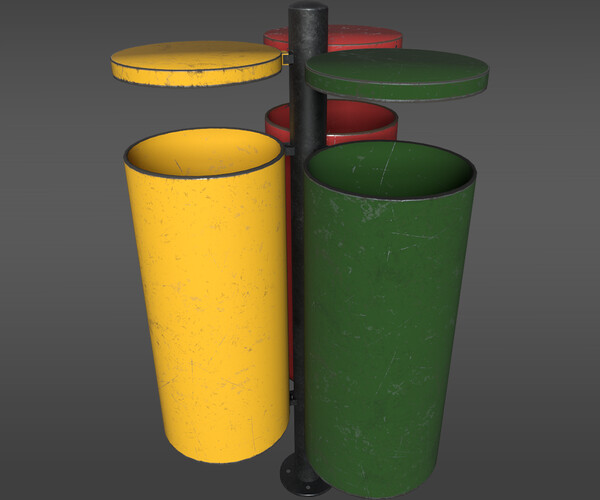 ArtStation - Basurero Ecologico Bristol | Game Assets