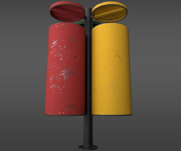 ArtStation - Basurero Ecologico Bristol | Game Assets