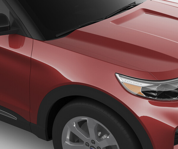 ArtStation - Ford Explorer 2020 | Resources