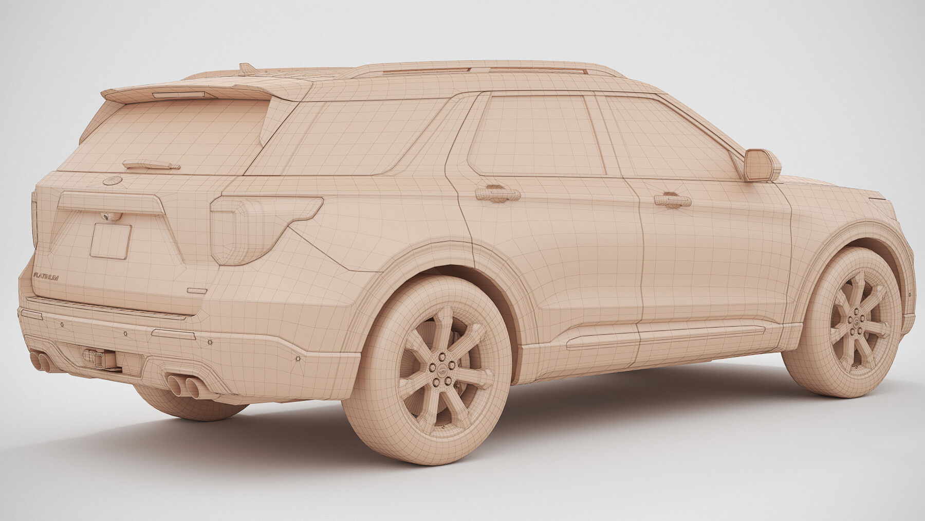 ArtStation - Ford Explorer 2020 | Resources