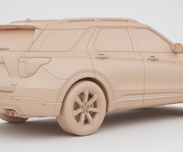 ArtStation - Ford Explorer 2020 | Resources