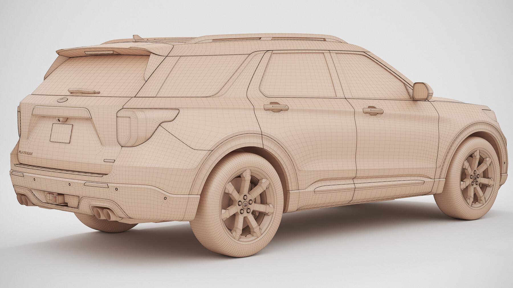 ArtStation - Ford Explorer 2020 | Resources