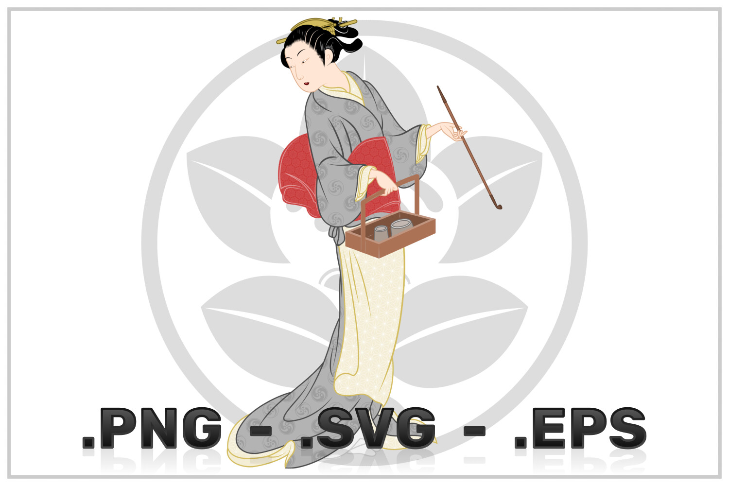 ArtStation - Japanese traditional art vector design | Artworks