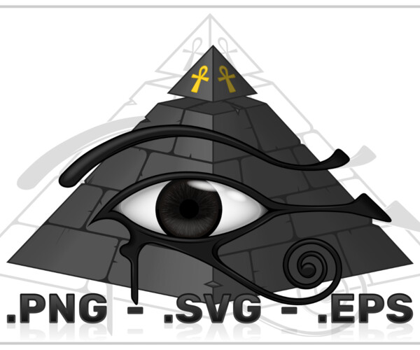 ArtStation - Egypt winged pyramid vector design | Artworks