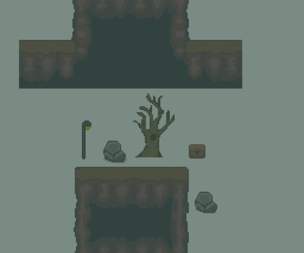 ArtStation - Dark Platform Tiles | Game Assets