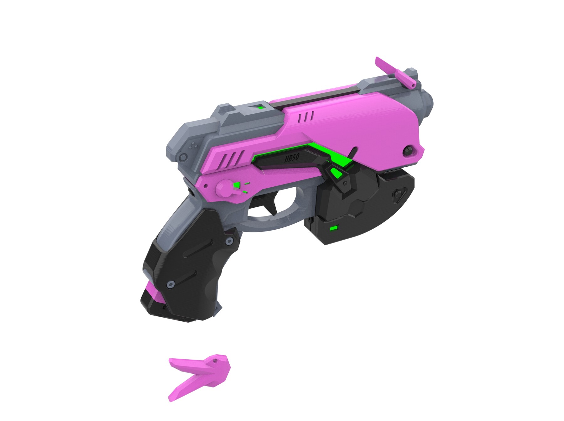 ArtStation - DVA GUN ORIGINAL SKIN - OVERWATCH - PRINTABLE 3D MODEL - STL FILES | Resources