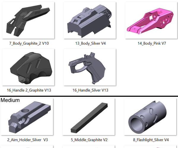 ArtStation - DVA GUN ORIGINAL SKIN - OVERWATCH - PRINTABLE 3D MODEL ...