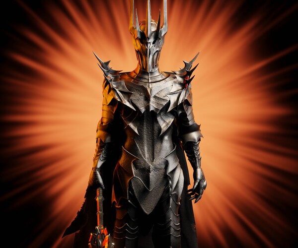 ArtStation - Sauron Game-ready | Game Assets