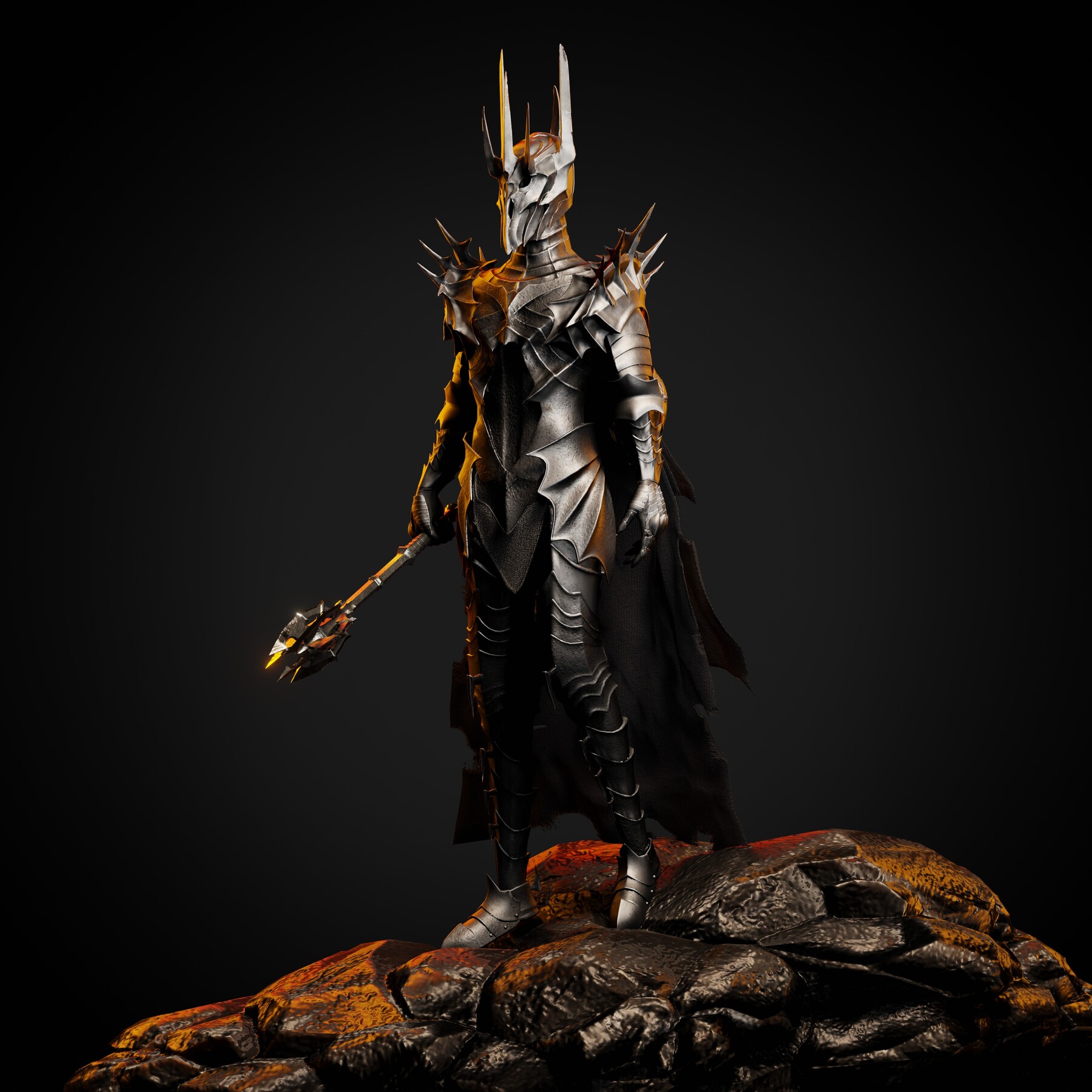 ArtStation - Sauron Game-ready | Game Assets