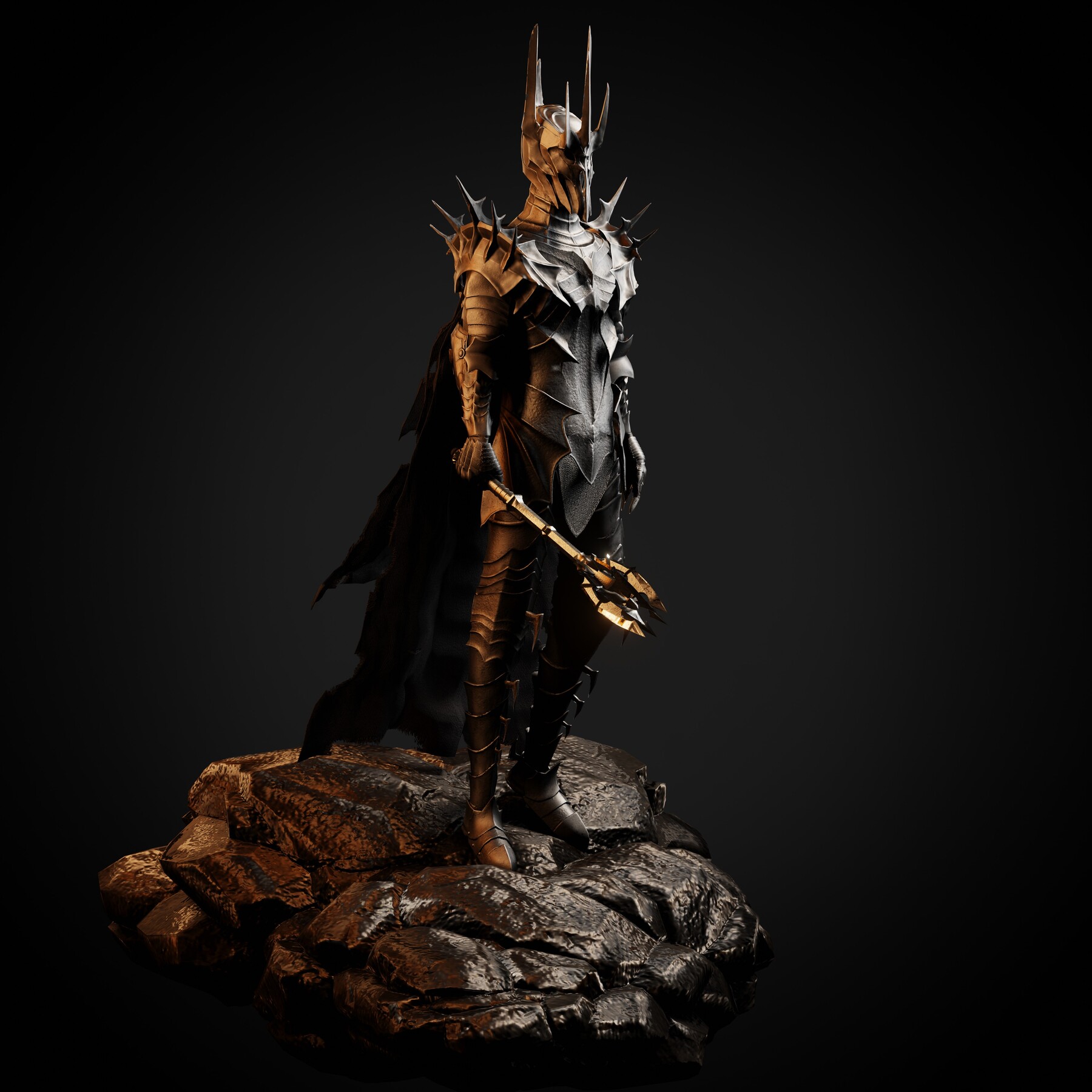 ArtStation - Sauron Game-ready | Game Assets